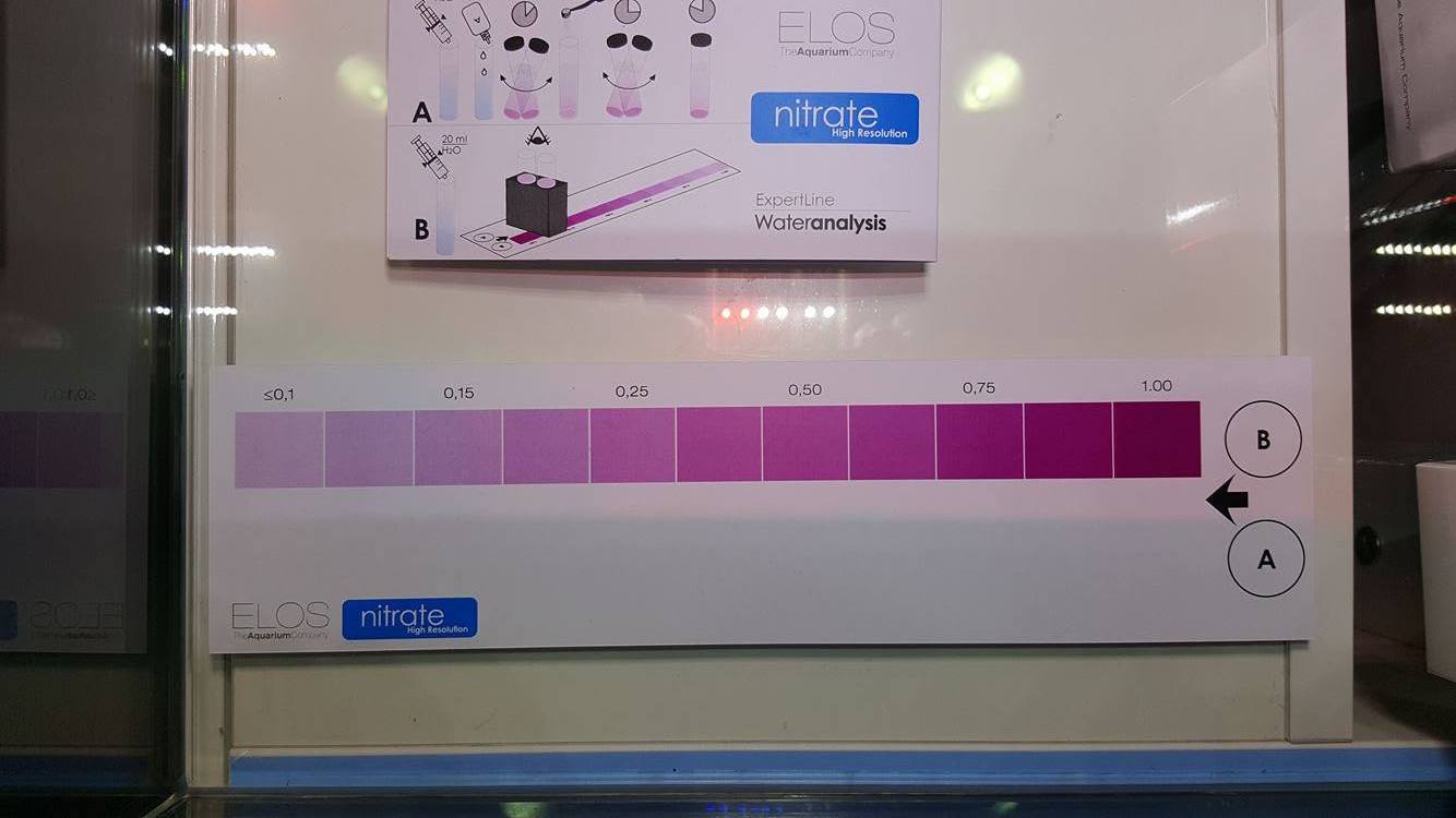Nouveau kit de test Elos nitrate basse résolution en approche - Récifal ...
