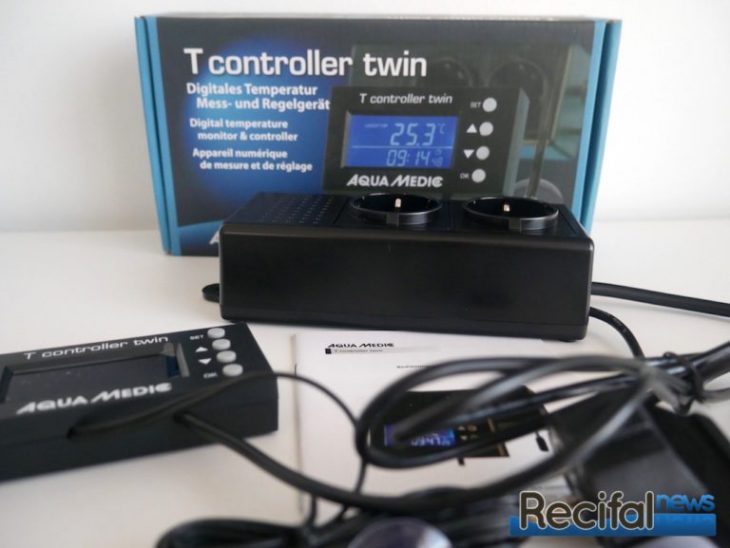 Titanium Heater 200 et T Controller Twin en présentation - Récifal News