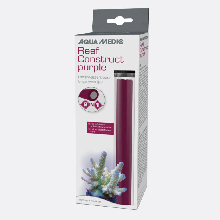 Nouvelle colle epoxy Aqua Medic Reef Construct Purple - Récifal News